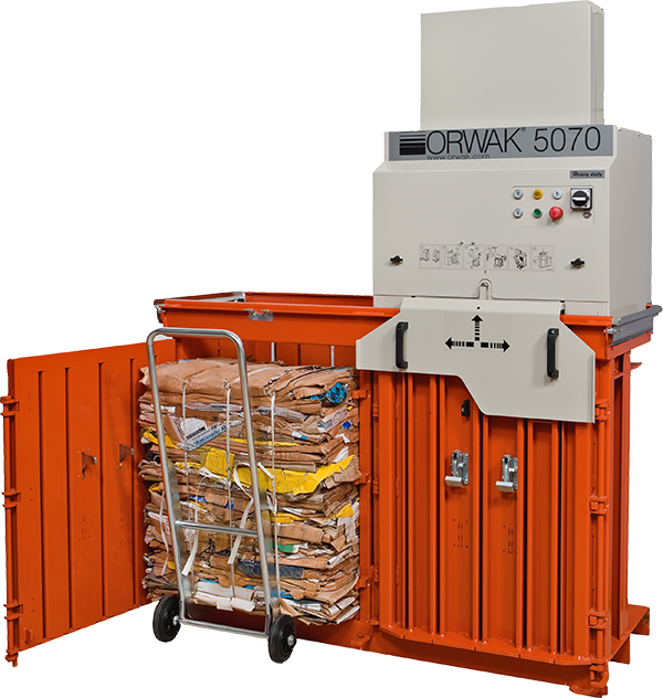 Orwak 5070HD with bale transparent1 - Orwakbalers