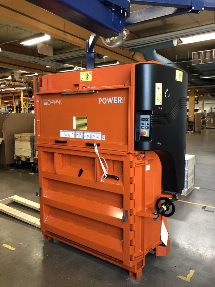 ORWAK IMPLEMENTS RECYCLED PLASTIC ON THE BALERS - Orwakbalers